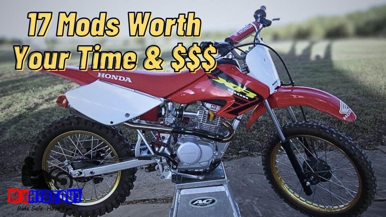 Best XR100 Mods: Upgrades Based On YOUR Specific Needs - Motocross Hideout